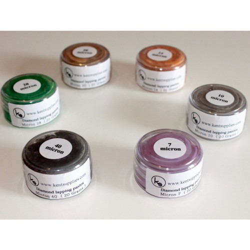 6pcs 20 gram Diamond Lapping Paste Polishing Compound For Pre-Polish to ...