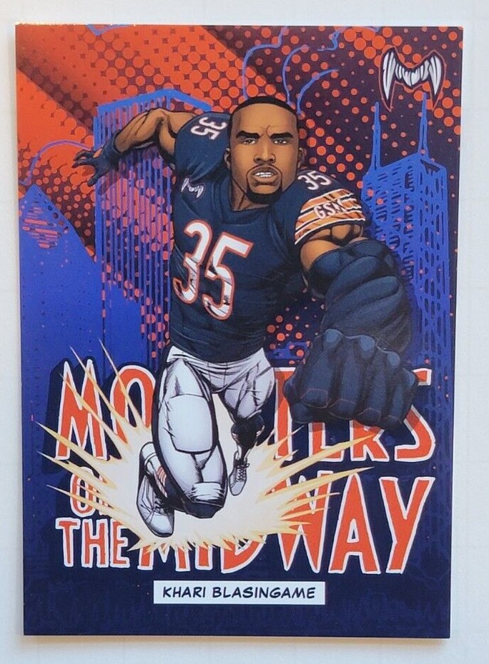 2023 Chicago Bears Monsters Of The Midway Trading Card Choose 1 from 6 ...
