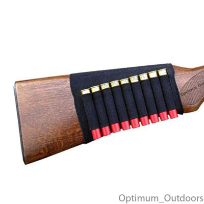 .410 Gauge GA Shotgun Butt Stock 9 Shell Cartridge Holder Buttstock ...