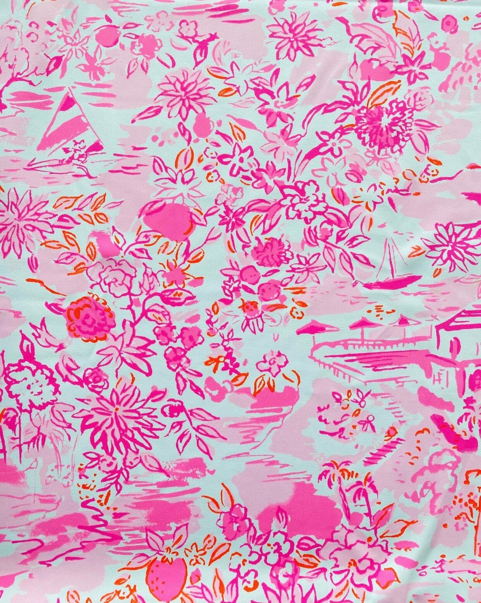 Lilly Pulitzer Patterns Pink Beautiful Design" Poster For Sale By