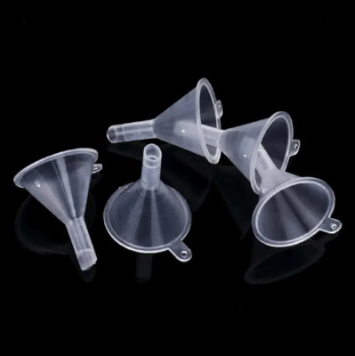 10 PCS Clear Funnel Set - Versatile Sizes for Kitchen, DIY, and Crafts ...