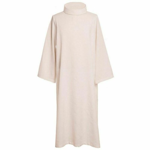 Catholic Clergy Alb Church Priest Pleated ALB Pastor Vestments Robe ...
