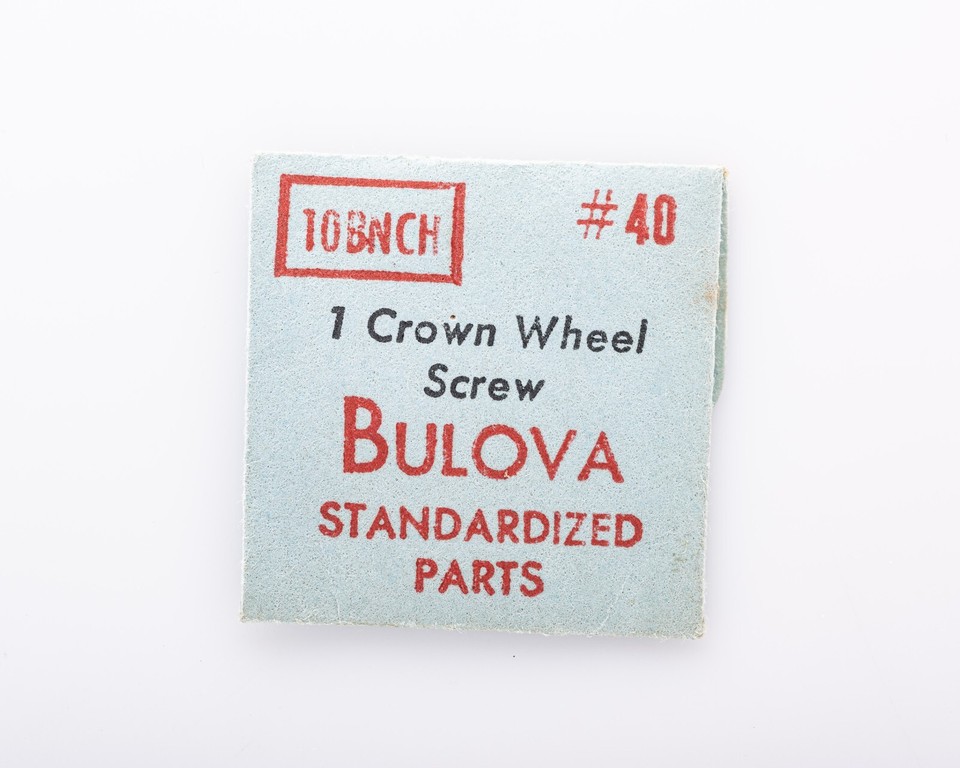 Original Bulova Crown Wheel Screw #40-Many Calibers Available! | eBay