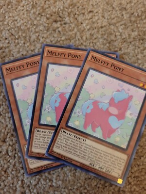 x3 Melffy Pony - ROTD-EN020 - Common - 1st Edition Yu-Gi-Oh! M/NM | eBay