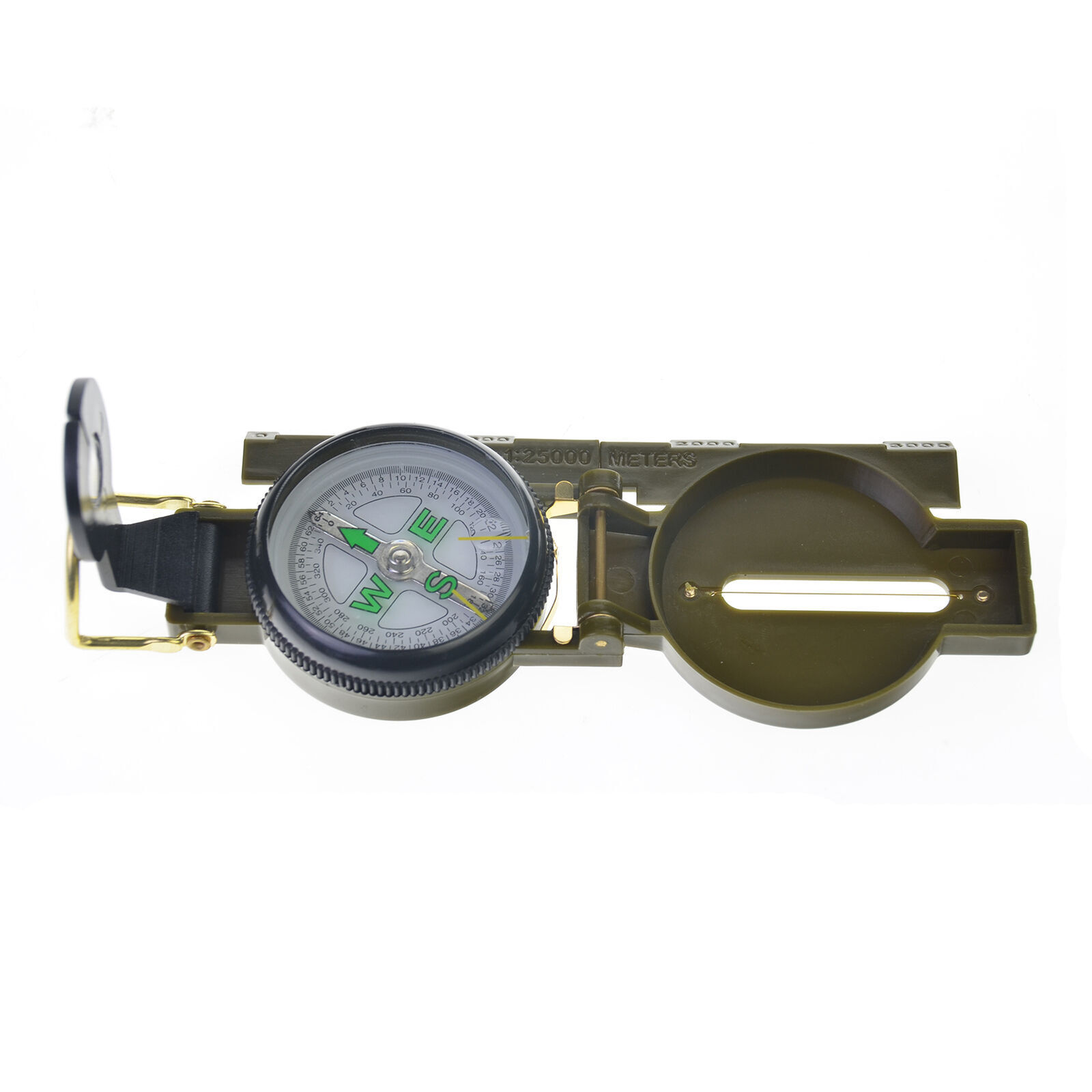 Portable Outdoor Military Army Hiking Camping Len Survival Lensatic ...