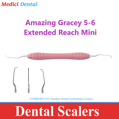 Dental Universal Curette Amazing Gracey 5-6 Silicone Pink, Light ...