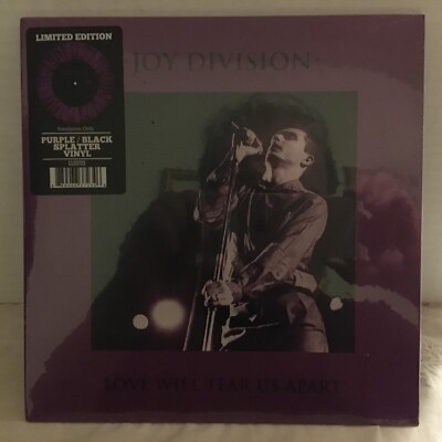 Joy Division "Love Will Tear Us Apart" 7 (Vinyl,Cleopatra) Purple/Black ...