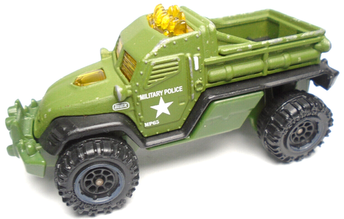 2016 MATCHBOX ROAD RAIDER MILITARY POLICE GREEN 1:64 DIECAST 2.75 ...