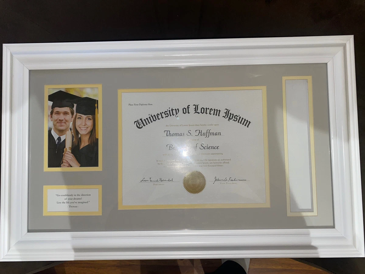 College Diploma Frames With Tassel Holder