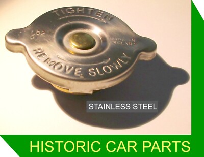MGA 1600 & De Luxe Mk 2 1622 cc 1960-62 - STAINLESS STEEL RADIATOR CAP ...
