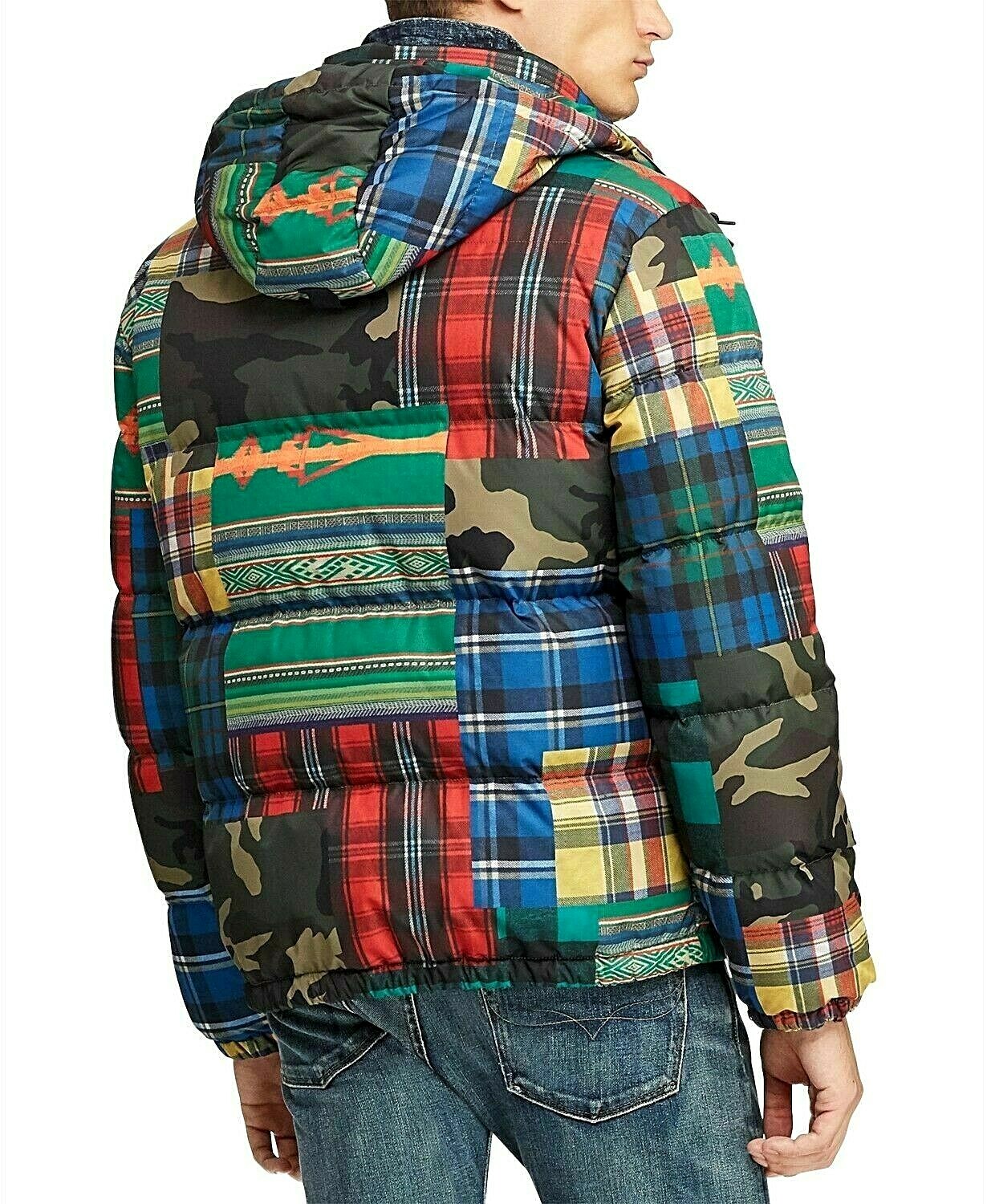 Polo Ralph Lauren Patchwork Military US Army Camo Southwestern Aztec ...