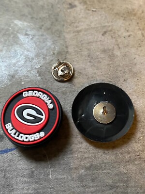 Georgia Bulldogs tie tacks / hat pins 2pk | eBay