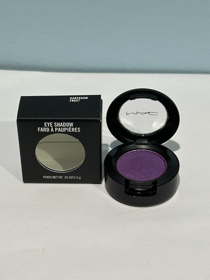MAC Frost Eye Shadow *DARKROOM* Cool Purple / .05 oz / New in box ...