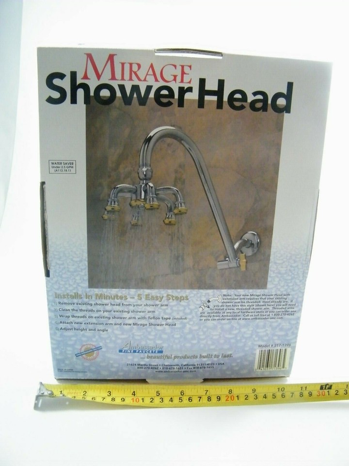 AMBASSADOR MIRACLE SHOWER HEAD | eBay