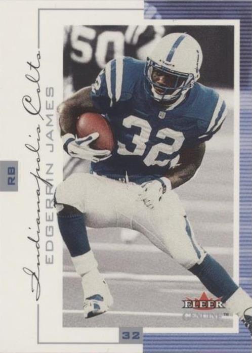 2001 Fleer Genuine Edgerrin James #53 for sale | eBay