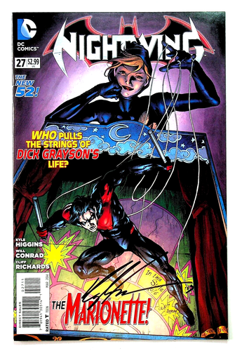Nightwing #27 New 52 Signed by Kyle Higgins DC Comics | eBay