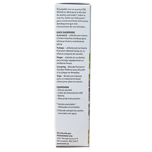 Pranarom Mistilia Diffuser,Portable Diffuser4Essential Oils/ Hydrosols,1 Piece | eBay