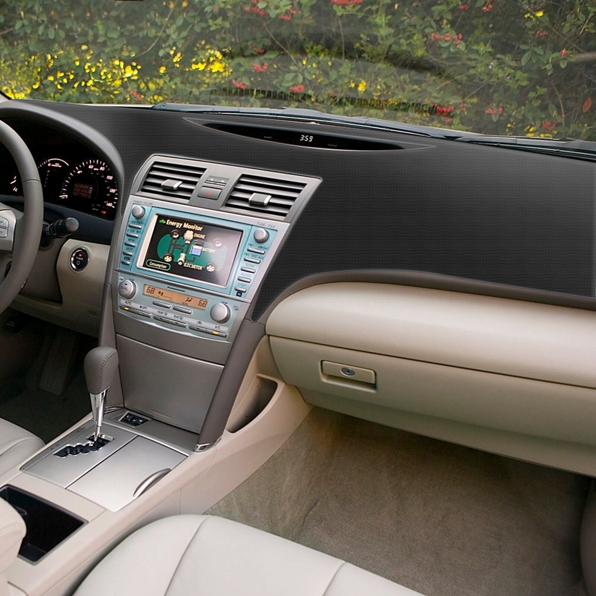 2007 Toyota Camry Black Interior