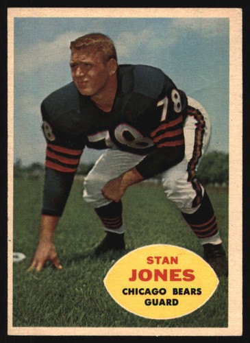1960 Topps #17 Stan Jones EXMT/EXMT+ Bears 569963 | eBay
