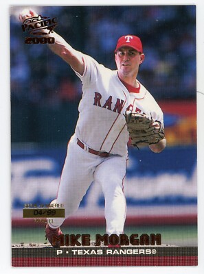 2000 Pacific Mike Morgan Copper Parallel #427 #/99 Rangers | eBay