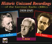Historic Unissued Recordings of the German Radio, 1939-1945 (CD, Feb ...