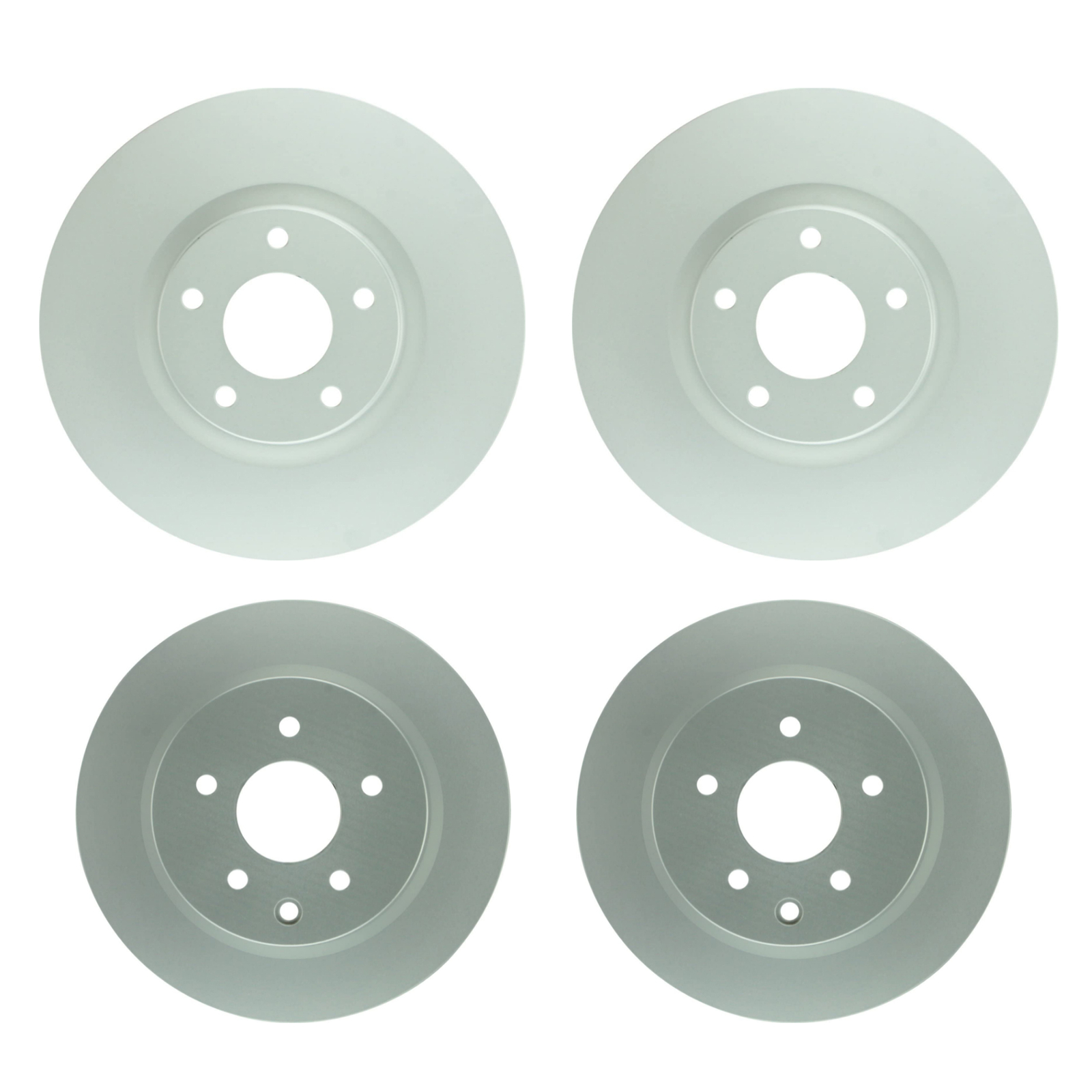 Bosch QuietCast Front 319.7mm Rear 307.73mm Vented Disc Brake Rotors ...