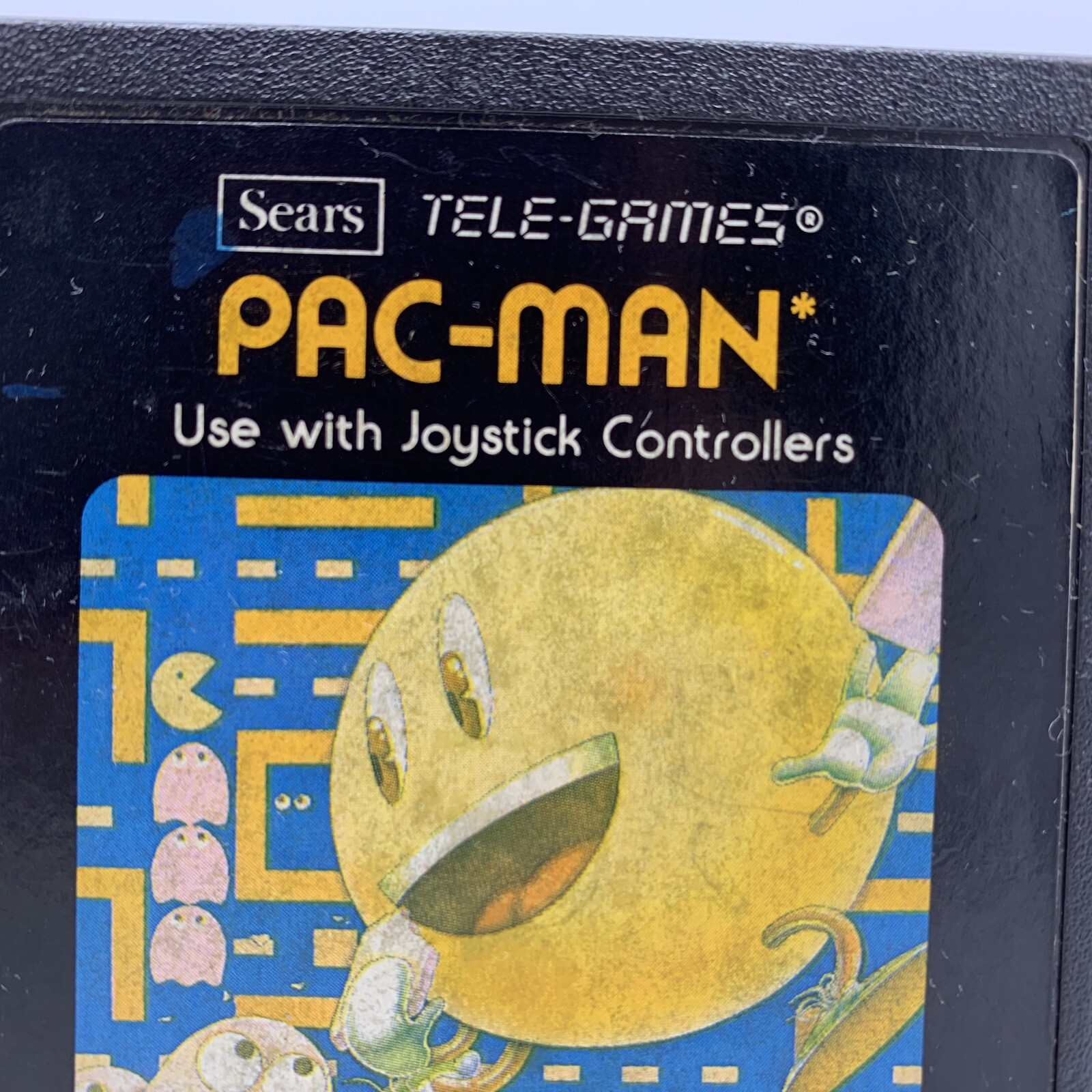 Pac-Man Sears Tele-Games 49-75185 Vintage Atari Inky Winky Blinky Clyde ...