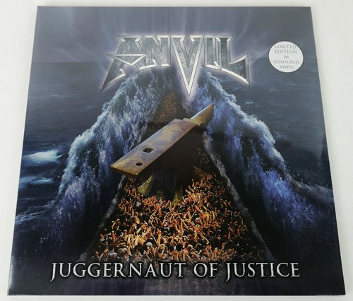 Anvil - Juggernaut Of Justice - LP Bleu - 2011 - Vinyl - 300 Copies ...