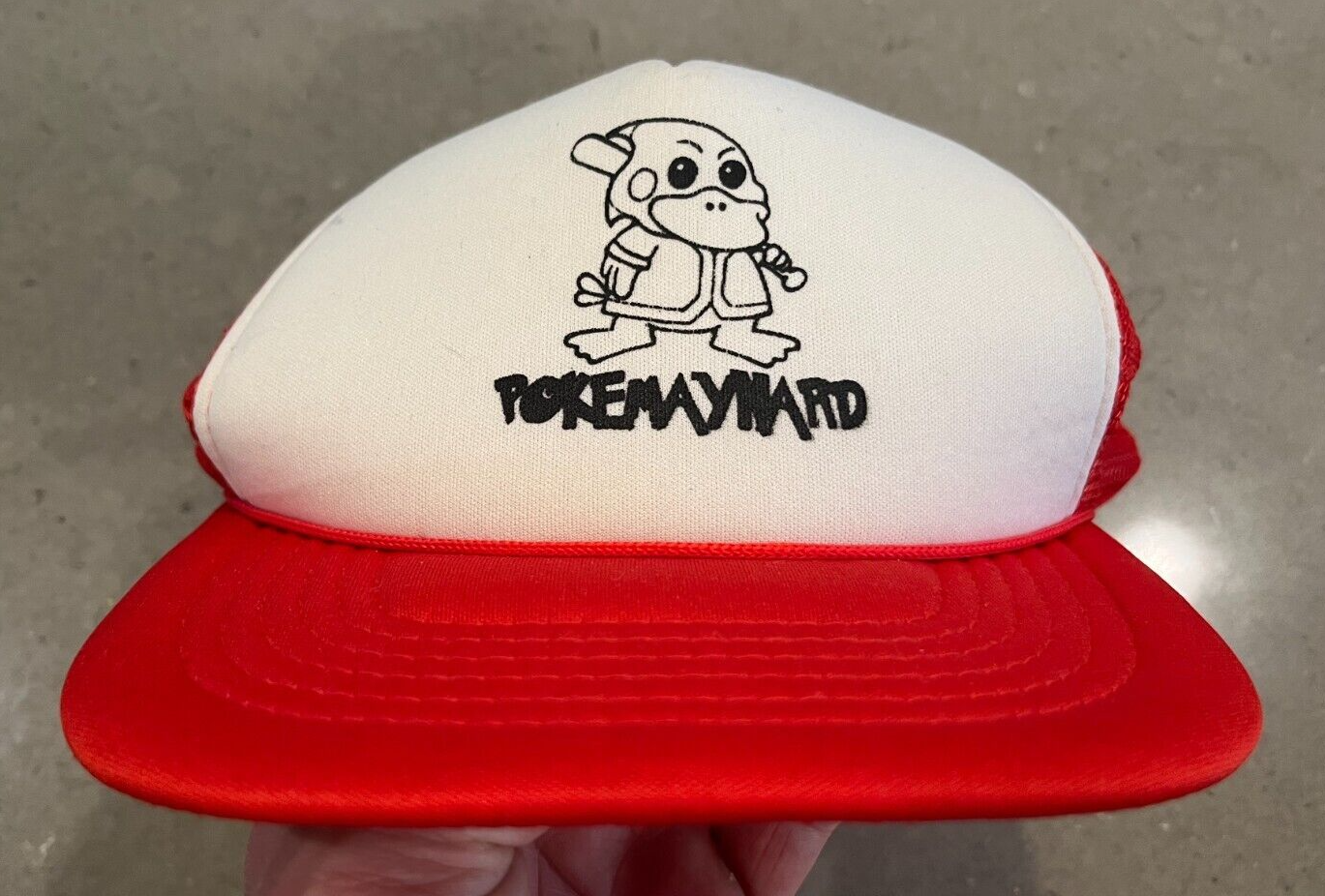 Madison Mallards Hat Red White Pokemaynard Snapback Baseball Trucker ...