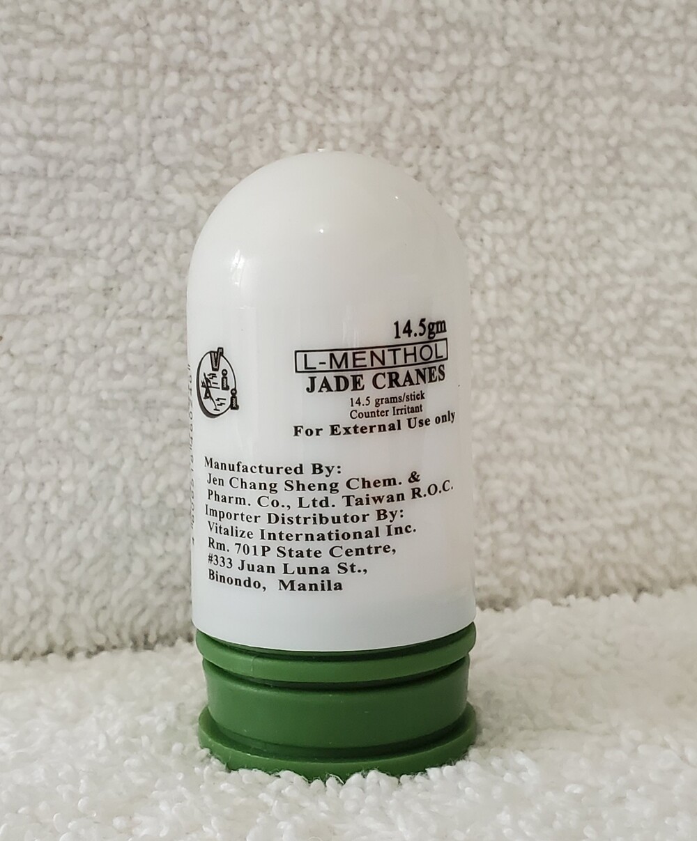 L-Menthol Jade Cranes Counterirritant | eBay