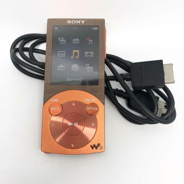SONY Walkman NW-S644 Orange 8GB mp3 audio player japan Bundle ACadapter ...
