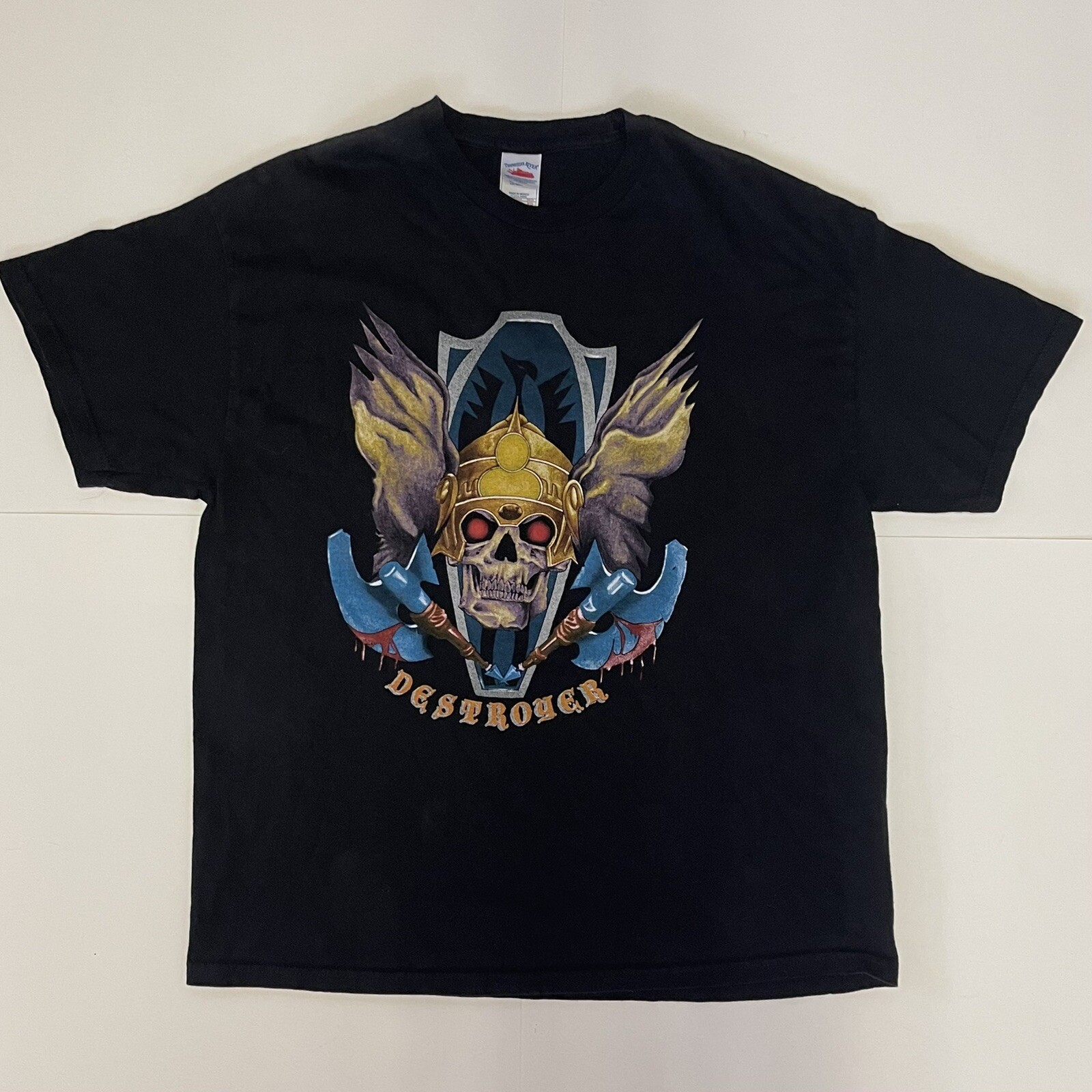 Vintage 90s "DESTROYER" Harley Davidson Tennessee Riv… - Gem