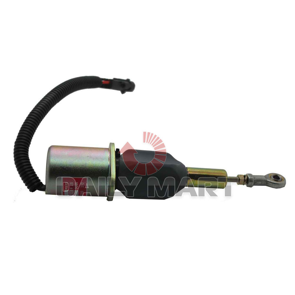 Cummins 3928160 Diesel Fuel Shut Off Solenoid Hyundai Excavator R290 SA ...