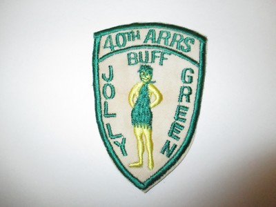 b6257 Vietnam US Air Force Jolly Green 40th ARRS BUFF Helicopter IR22A ...