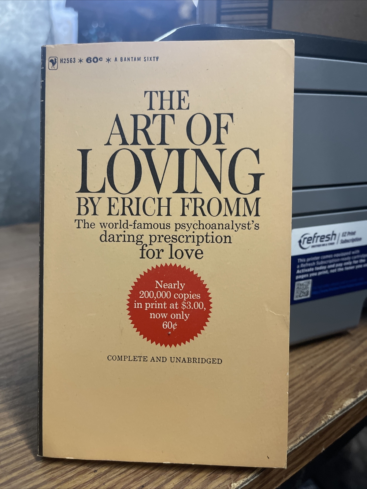 The Art of Loving by Erich Fromm (1989, Trade Paperback, Reprint ...