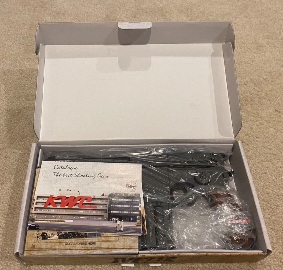 KWC M712 Broomhandle C96 Mauser- Semi/Full Auto -CO2 -.177 BB - Air Gun ...