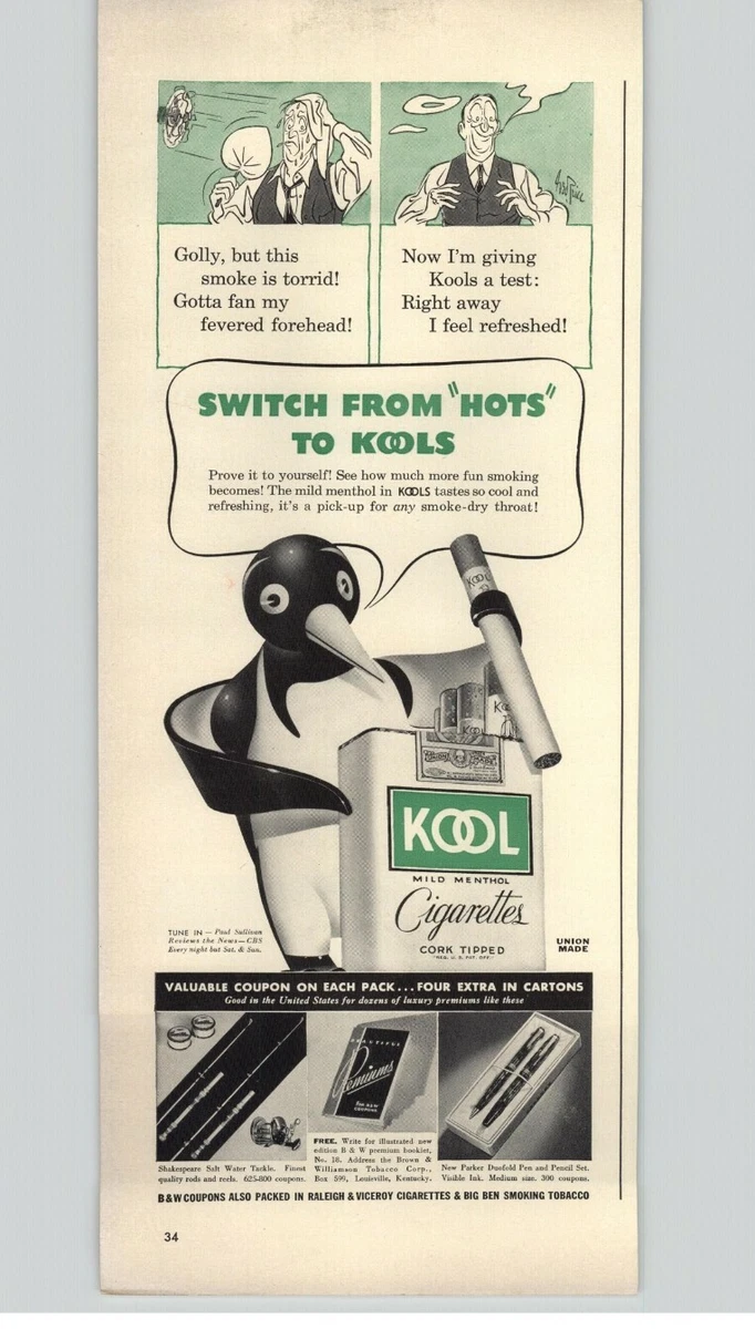 Kool Cigarettes Vintage