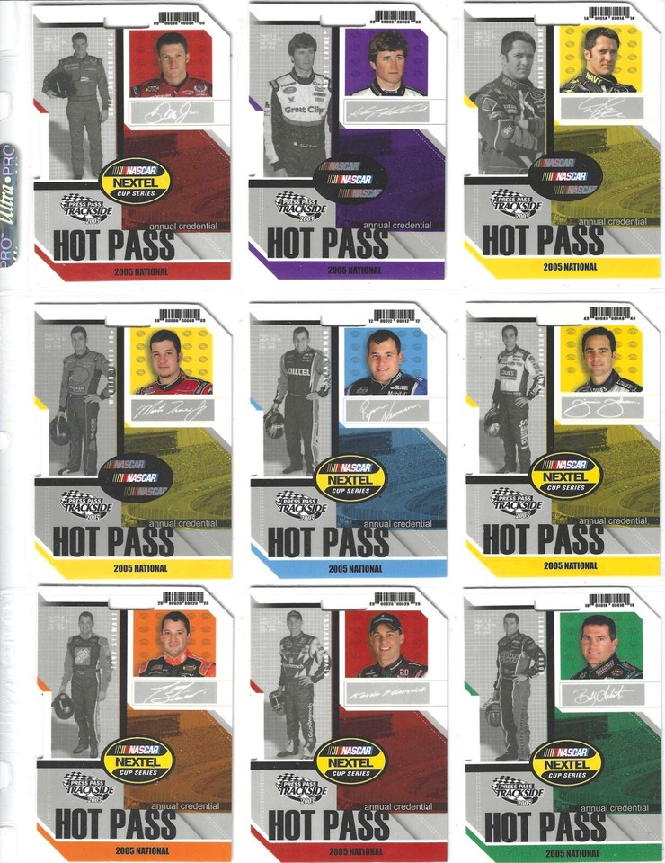 2005 Trackside HOT PASS NATIONAL-#HP15 Ken Schrader--ONE CARD ONLY! | eBay