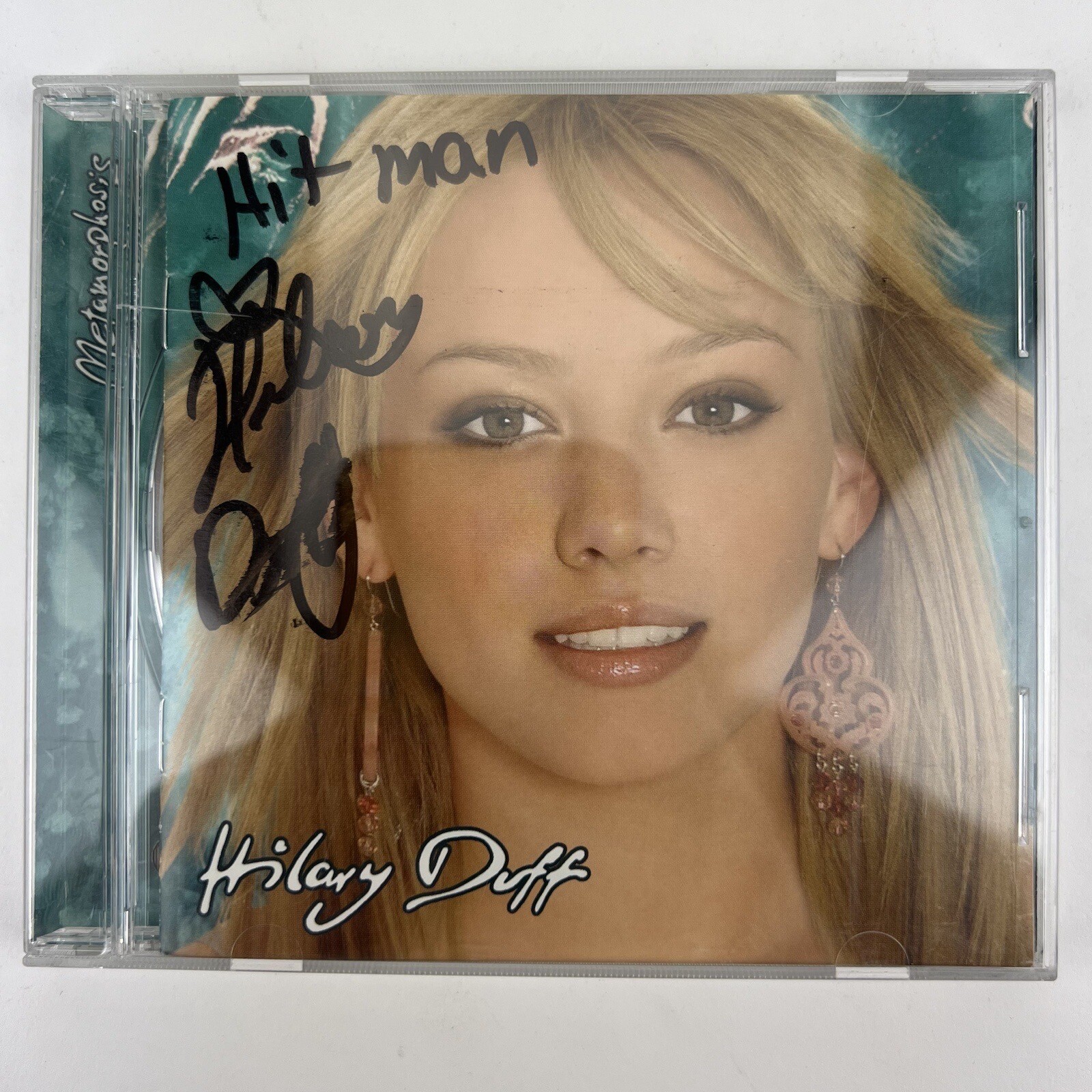 Signed Autographed HILARY DUFF Metamorphosis Enhanced 2003 Hollywood ...