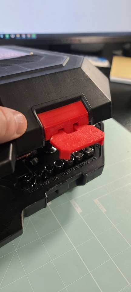 HUSKY toolbox Latch Replacement_Clamp_Lock_3D Printed Stronger Design ...