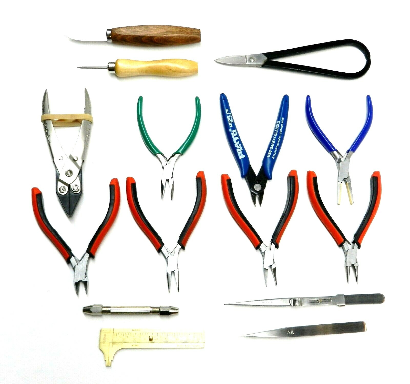 Jewelry Making Tool Kit 15 Pc Bead Working Hand Tools For Jewelers ...