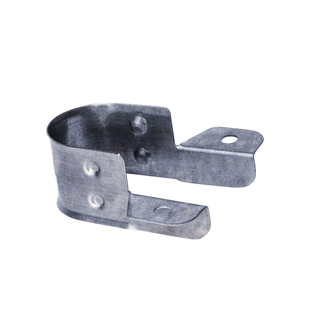 Highcraft Side Mount Pipe Strap-Piping Support-Clamp, Galvanized Steel ...
