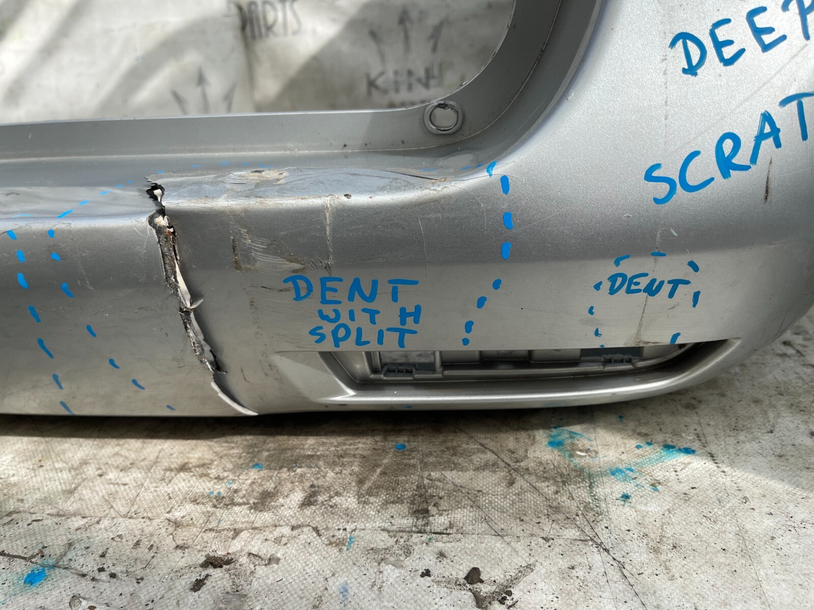 MERCEDES VITO W447 2014-2021 REAR BUMPER A4478850038 #AA6060 | eBay UK