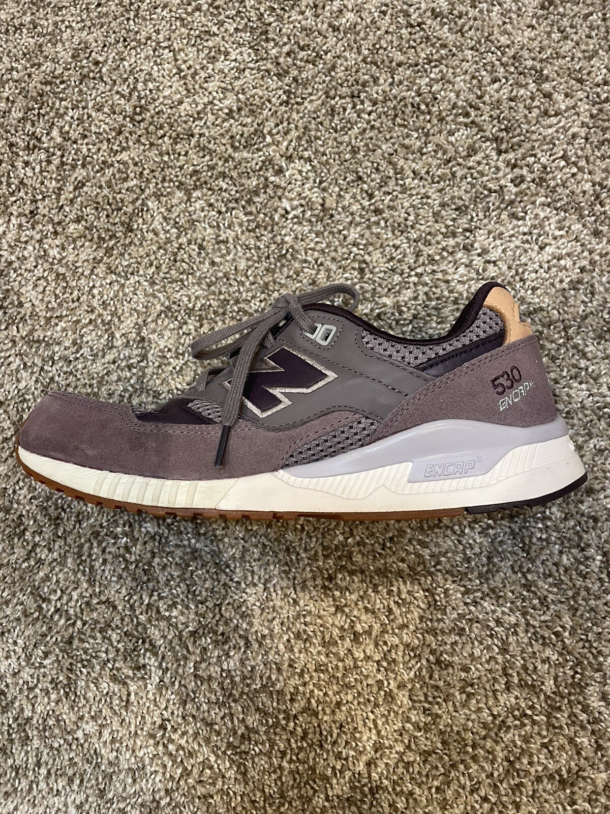 New Balance 530 ENCAP Classic Purple/Tan chunky style… - Gem