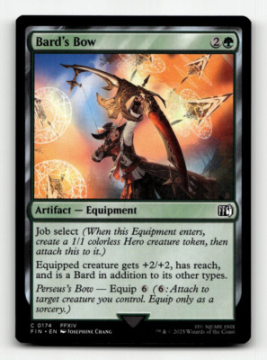 MTG - Bard's Bow #174 - FINAL FANTASY | eBay