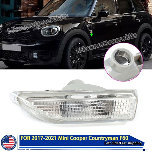 Clear Side Marker Light For Mini Countryman F60 2017-20 Left Front ...
