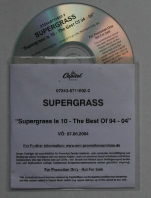 Supergrass Is 10 Best Of 94 - 04 Rare CD-Acetate | eBay.de