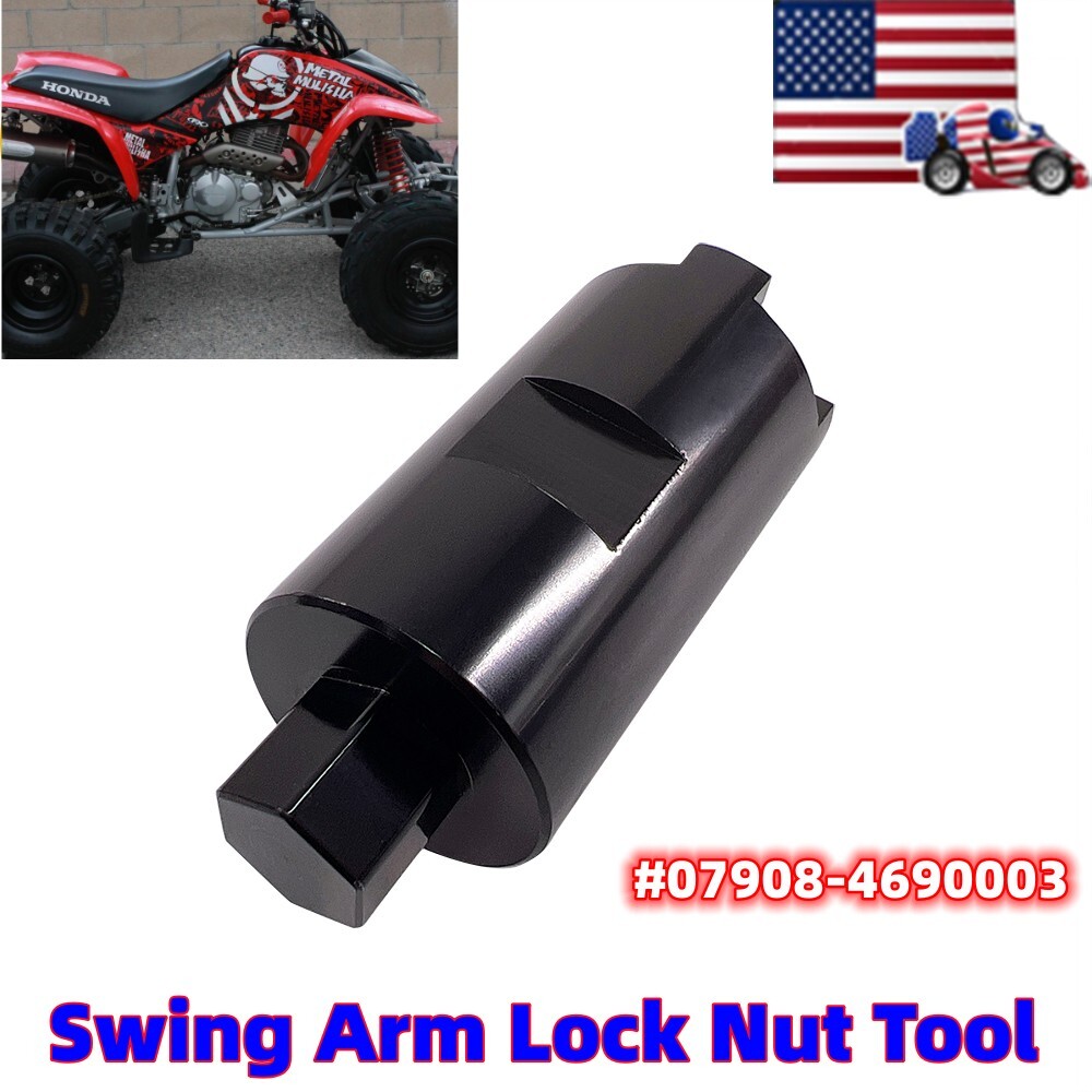 Swing Arm Lock Nut Tool Steel For Honda Foreman 07908-4690003 Set 4 ...