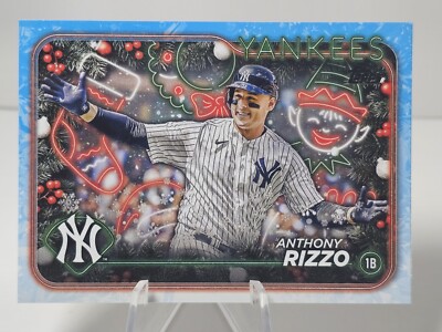 2024 Topps Holiday Mega Box Anthony Rizzo #H28 New York Yankees | eBay