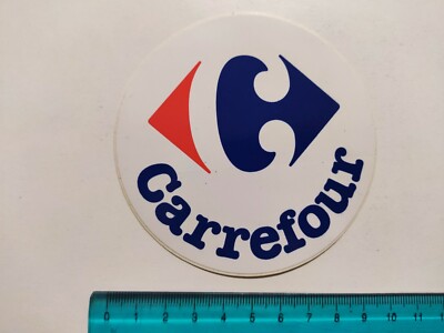 Autocollant Carrefour Timbre Vintage 80s 'Original | eBay